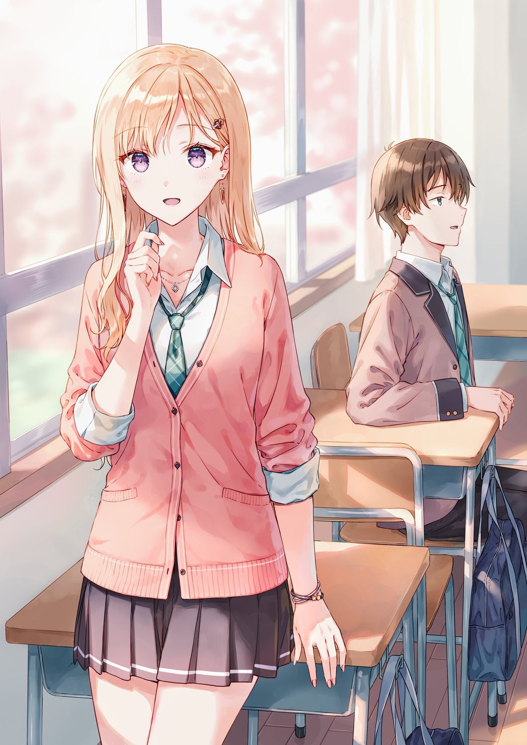 hiten gimai seikatsu asamura yuuta ayase saki seifuku sweater | #1084048 | yande.re